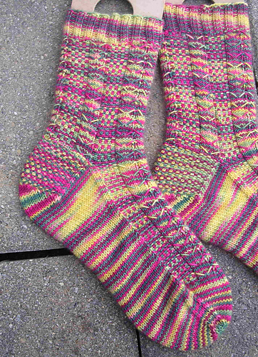 Ravelry: Edwardian Boating Socks pattern by Emma Grundy Haigh