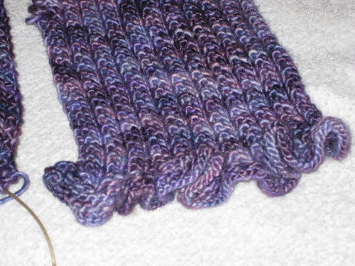 Ravelry: Easiest Farrow Rib Scarf pattern by Diana Troldahl