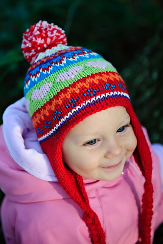 Ravelry: Cheery Scrap Cap pattern by Kate Oates