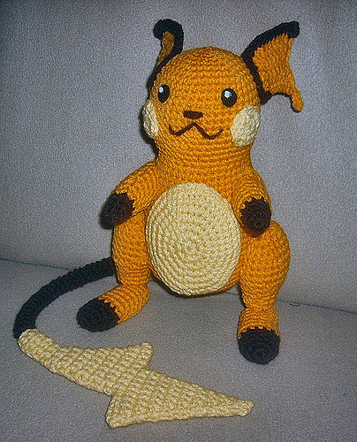 Ravelry: Raichu pattern by Linda Potts
