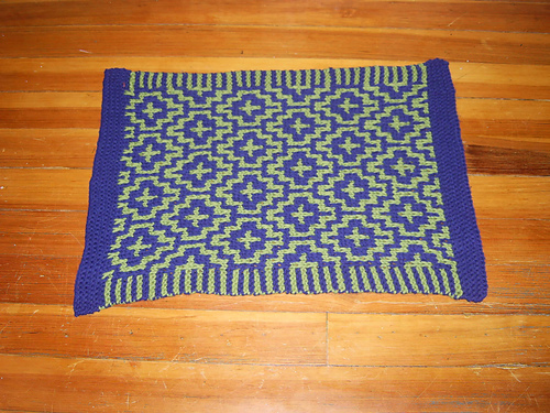 Ravelry: Mediterranean Mosaic Rug pattern by Donna Druchunas