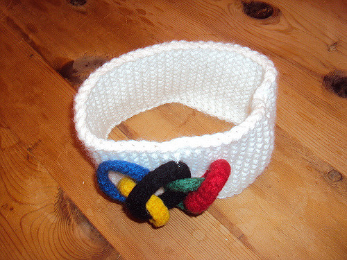 Ravelry: jello84's olympic ring headband