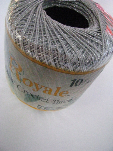 Ravelry: J&P Coats Royale Metallic Crochet Thread (Size 10)