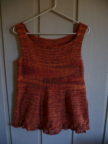 Ravelry: A-Line Tank Top pattern by Cia Abbott Bullemer