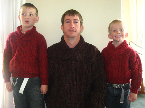 Ravelry: Father and Son Sweater pattern by Glenwell Associates Ltd.