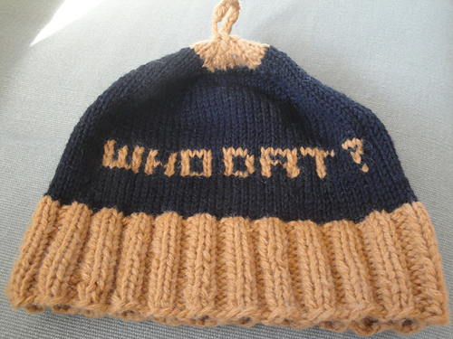Ravelry: Who Dat Hat pattern by Jonelle McAllister