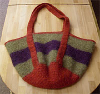 Ravelry: Felted Market Bag pattern by Twist Fibre Craft Studio
