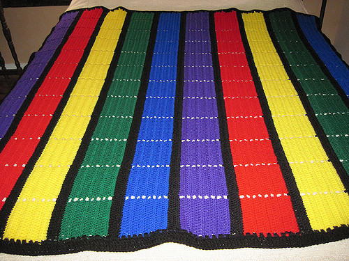 Ravelry: Primary Colors Afghan pattern by Conni Schaftenaar