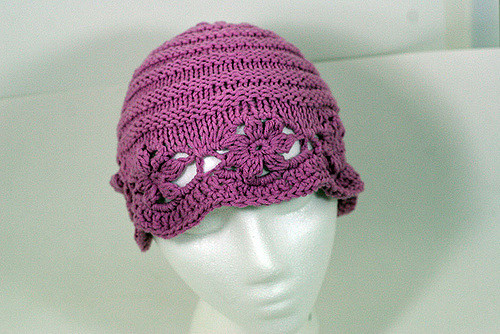 Ravelry: Hat with Crochet Band pattern by Rebecca Design Team