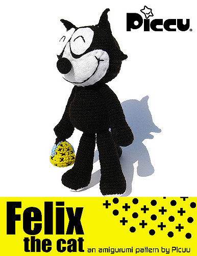 Ravelry: Felix the Cat pattern by Luisa Contreras