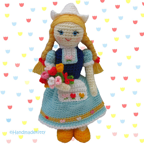 Ravelry: Dutch Doll Amigurumi pattern by Jenny Lloyd