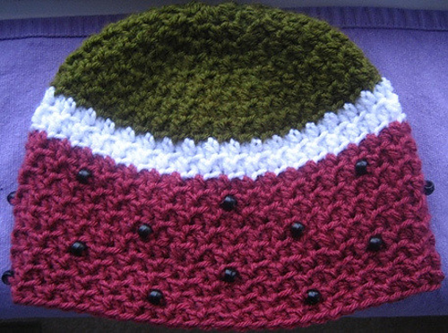 Ravelry: Winter Watermelon Hat pattern by Geraldine Lemay