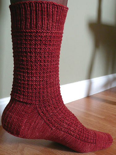 Ravelry: Longjohn Sock pattern by Anne Hanson