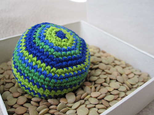 Ravelry: Simple Footbag pattern by Amber Linn