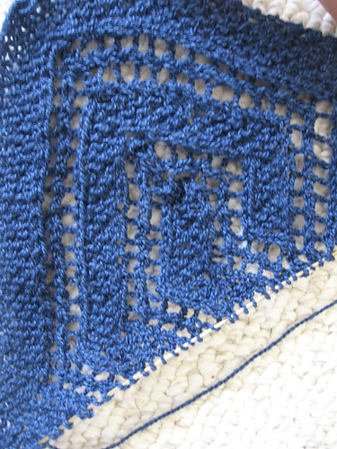Ravelry: Greek Key Lace Scarf pattern by Jay Petersen