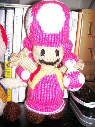 Ravelry: Toad/Toadette From Mario Kart pattern by Kristin Bohall