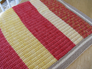 Ravelry: Ribbed Lap Robe pattern by Marlaine DesChamps