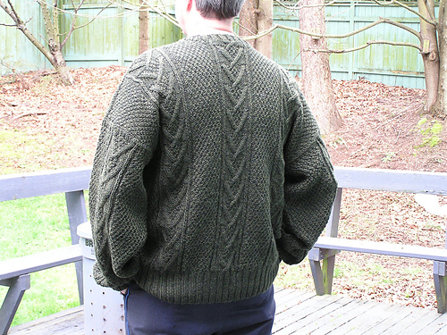 Ravelry: Chevron Aran pattern by Sue Turton