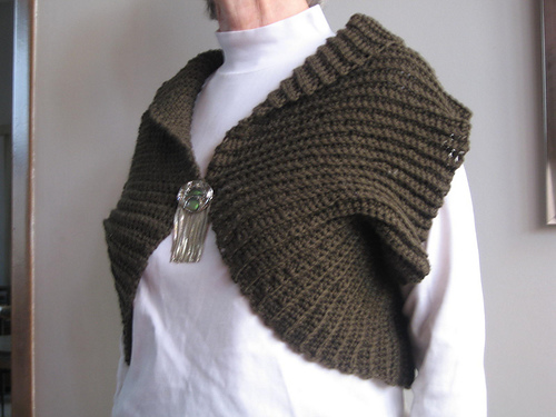 Ravelry: Easy Shrug pattern by Mary Jane Hall