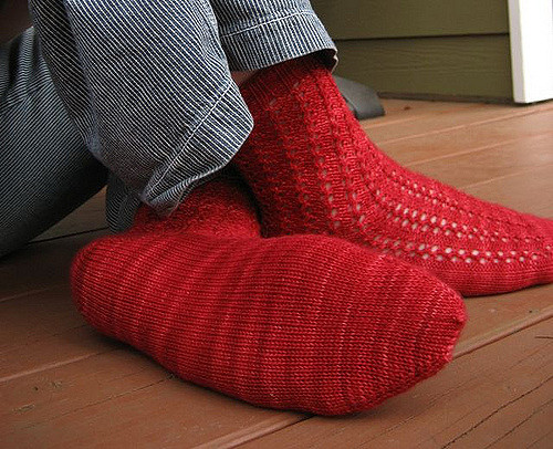 Ravelry: Waterfall Socks pattern by Katrin Valdre