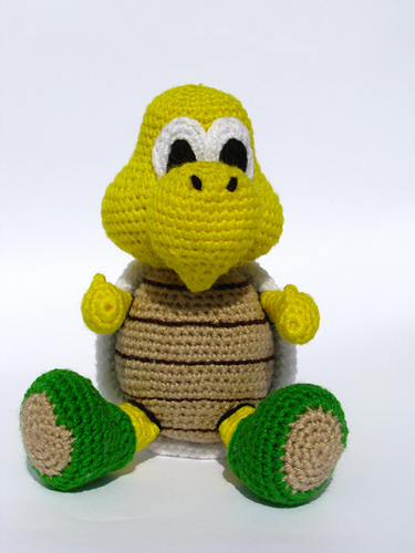 Ravelry: Koopa Troopa Amigurumi pattern by Luisa Contreras