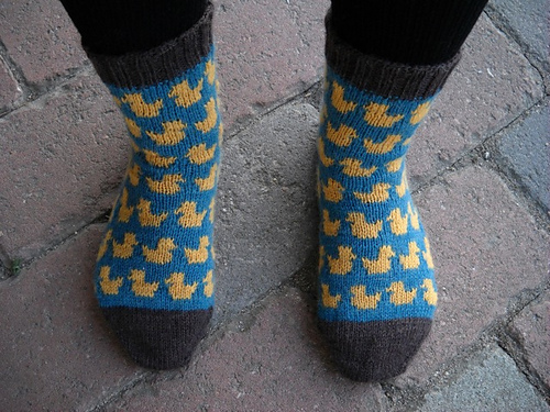 Ravelry: Rubberduck Socks pattern by Renate Dalmo