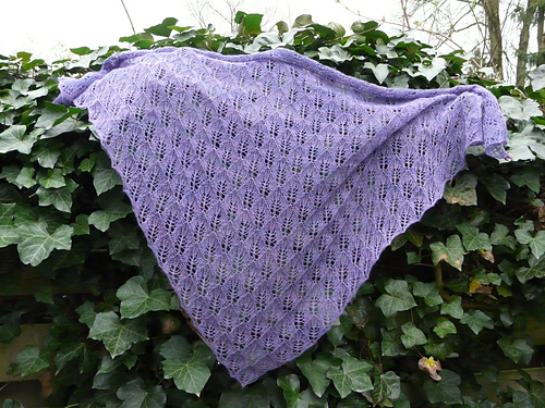 Ravelry: Birch Leaf Shawl pattern by Susan Gutperl