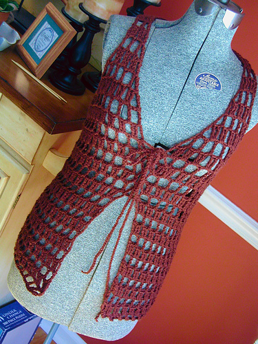 Ravelry: 7501 Crochet Vest pattern by Jack Frost