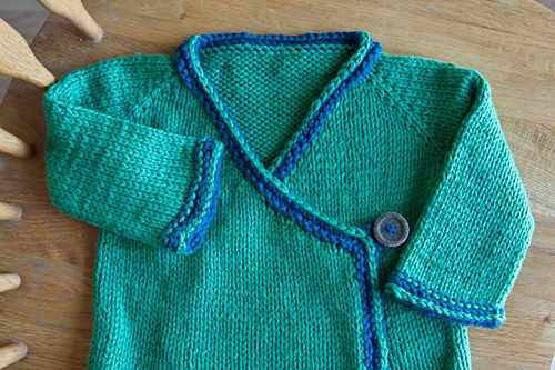 Ravelry: Oh Baby Wrap Sweater pattern by Brandi Spray