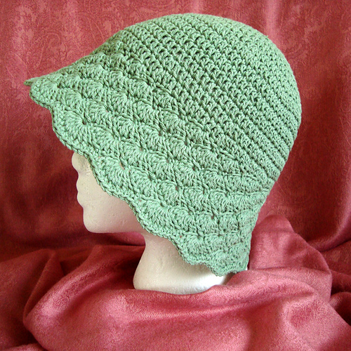 Ravelry: Flared Shell Brimmed Hat pattern by Cathy Phillips