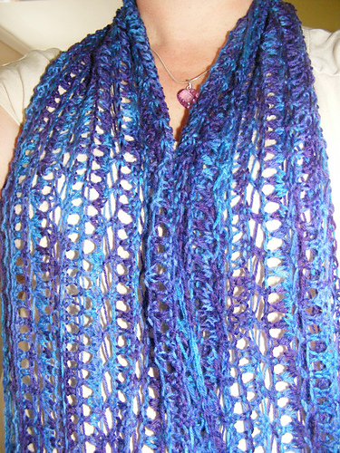Ravelry: Woodland Grace Moebius Scarf pattern by Luise O'Neill