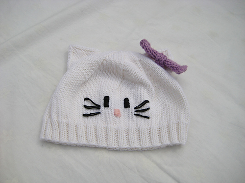 Ravelry: Hello Kitty Hat pattern by Susanna Andersson