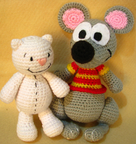 Ravelry: Toopy and Binoo inspired doll pattern by Luisa Contreras