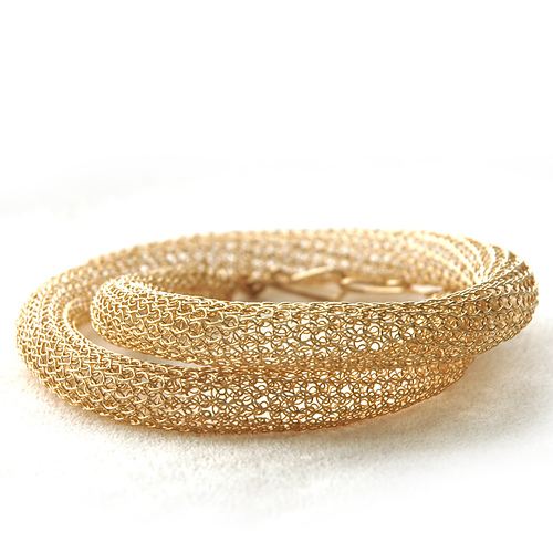 Ravelry: YoolaTube wire crochet neckalce pattern by Yael Falk