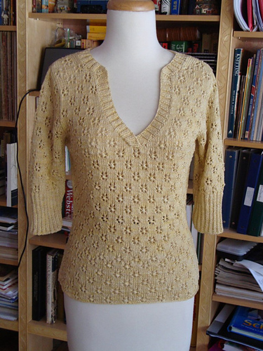 Ravelry: #20 Lace Pullover pattern by Joan Forgione