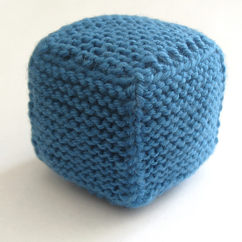 Ravelry: Two Seam Cube pattern by Clare Doornbos