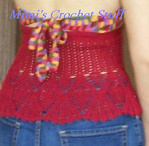 Ravelry: Shell Halter Top pattern by Mimi Alelis