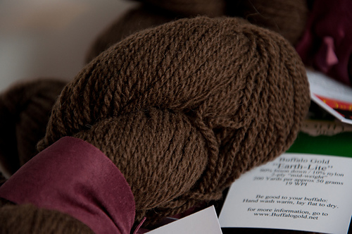 Ravelry: Buffalo Wool Company Earth Bison Down