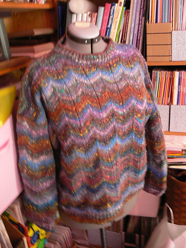Ravelry: Wave Sweater WS 110 pattern by Sarah James