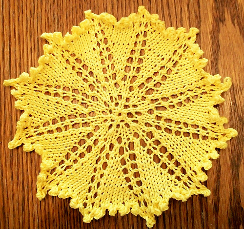 Ravelry: A Trio of Knitted Doilies pattern by Linda Browning