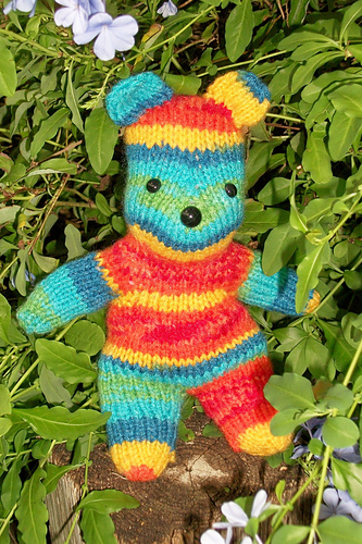 Ravelry: Stripy Bear pattern by Linda Browning