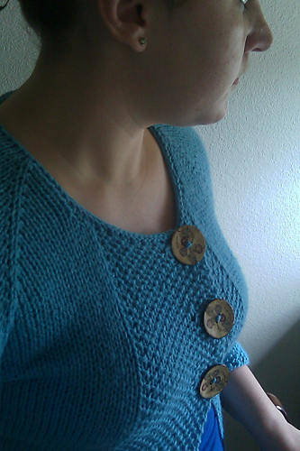 Ravelry: # 299 Bulky Asymmetric Cardigan pattern by Diane Soucy