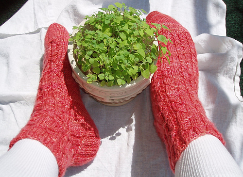 Ravelry: Fata Morgana Mirage Socks pattern by Heatherly Walker