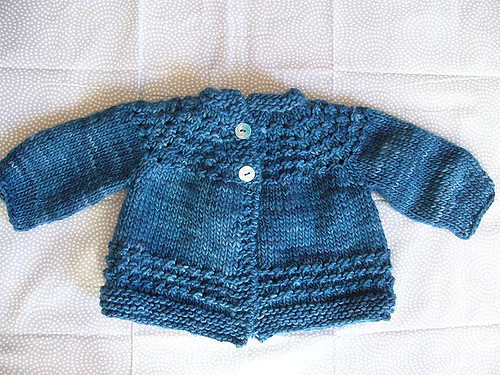 Ravelry: Quickie (5 Hour) Baby Sweater pattern by Anne Stoddard