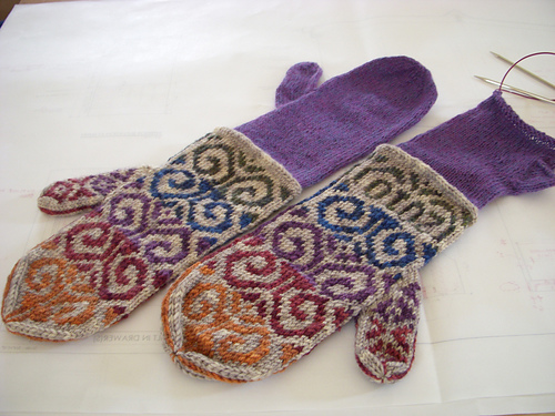 Ravelry: kspeak's fiddleheads, take II