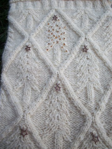 Ravelry: Diamonds are Fir-Ever pattern by Jeanne Whiteside