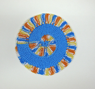 Ravelry: SpiraLash Coiled Cloth pattern by Rebecca Hudson