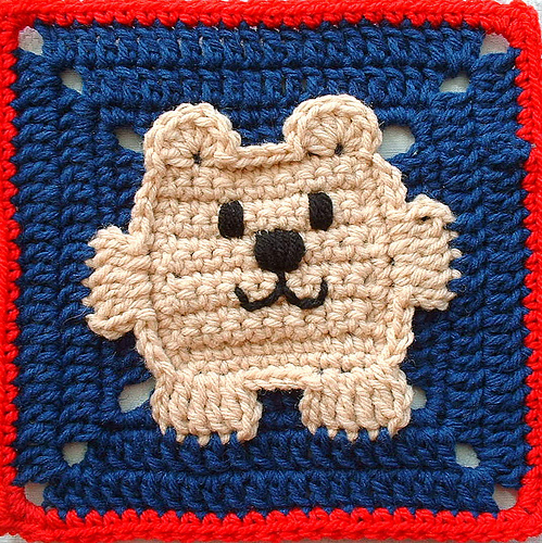 Ravelry: Square Bear Square pattern by Amelia Beebe
