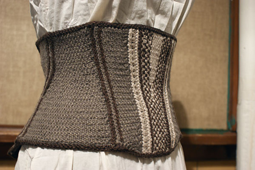 Ravelry: The Prim Reaper's Corset pattern by Nikol Lohr