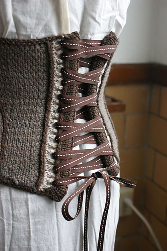 Ravelry: The Prim Reaper's Corset pattern by Nikol Lohr